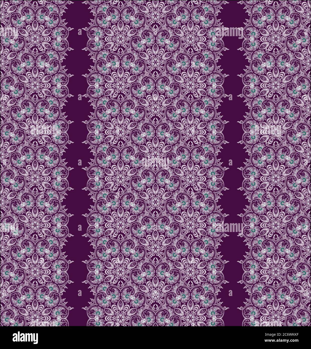Vector Abstract Nature Seamless Pattern Stock Vector Image And Art Alamy