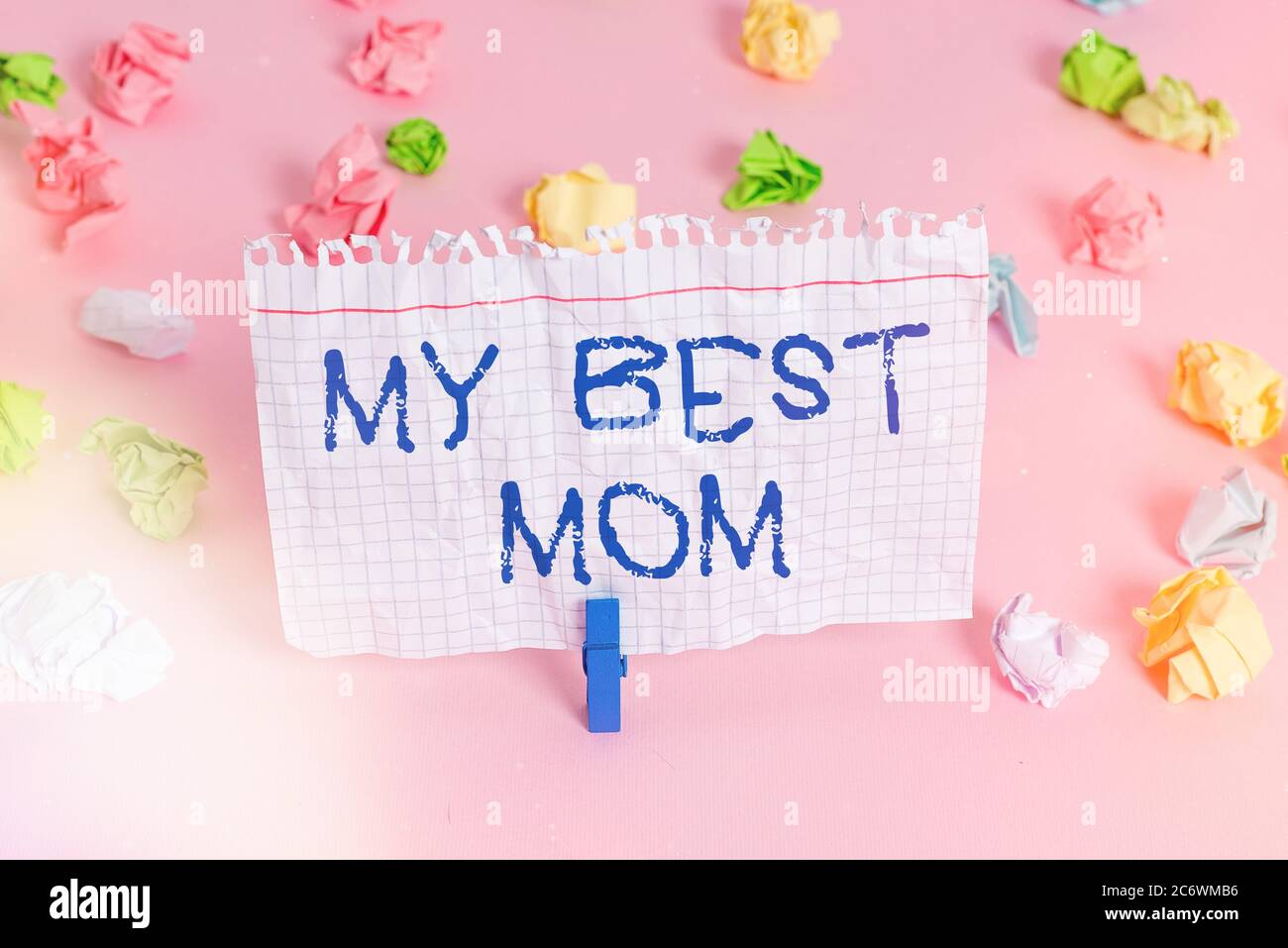 Conceptual hand writing showing My Best Mom. Concept meaning ...