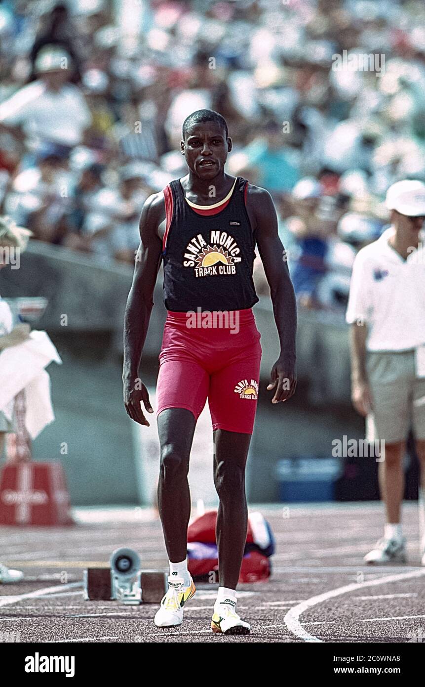 Carol Lewis (USA) competing at the 1992 US Olympic Track and Field Team ... Carol Lewis (USA) competing at the 1992 US Olympic Track and Field Team ...