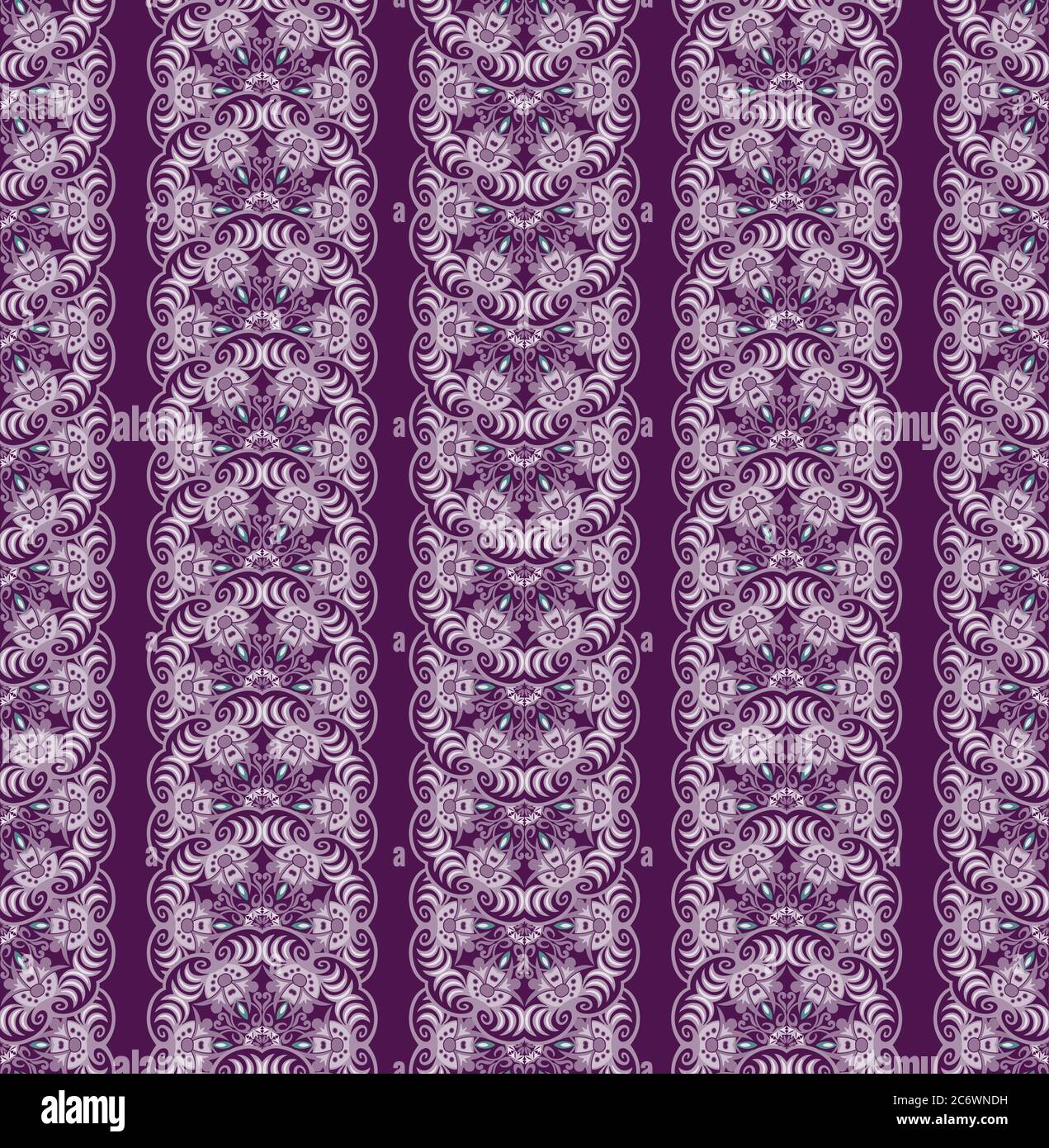 Vector Abstract Nature Seamless Pattern Stock Vector Image And Art Alamy