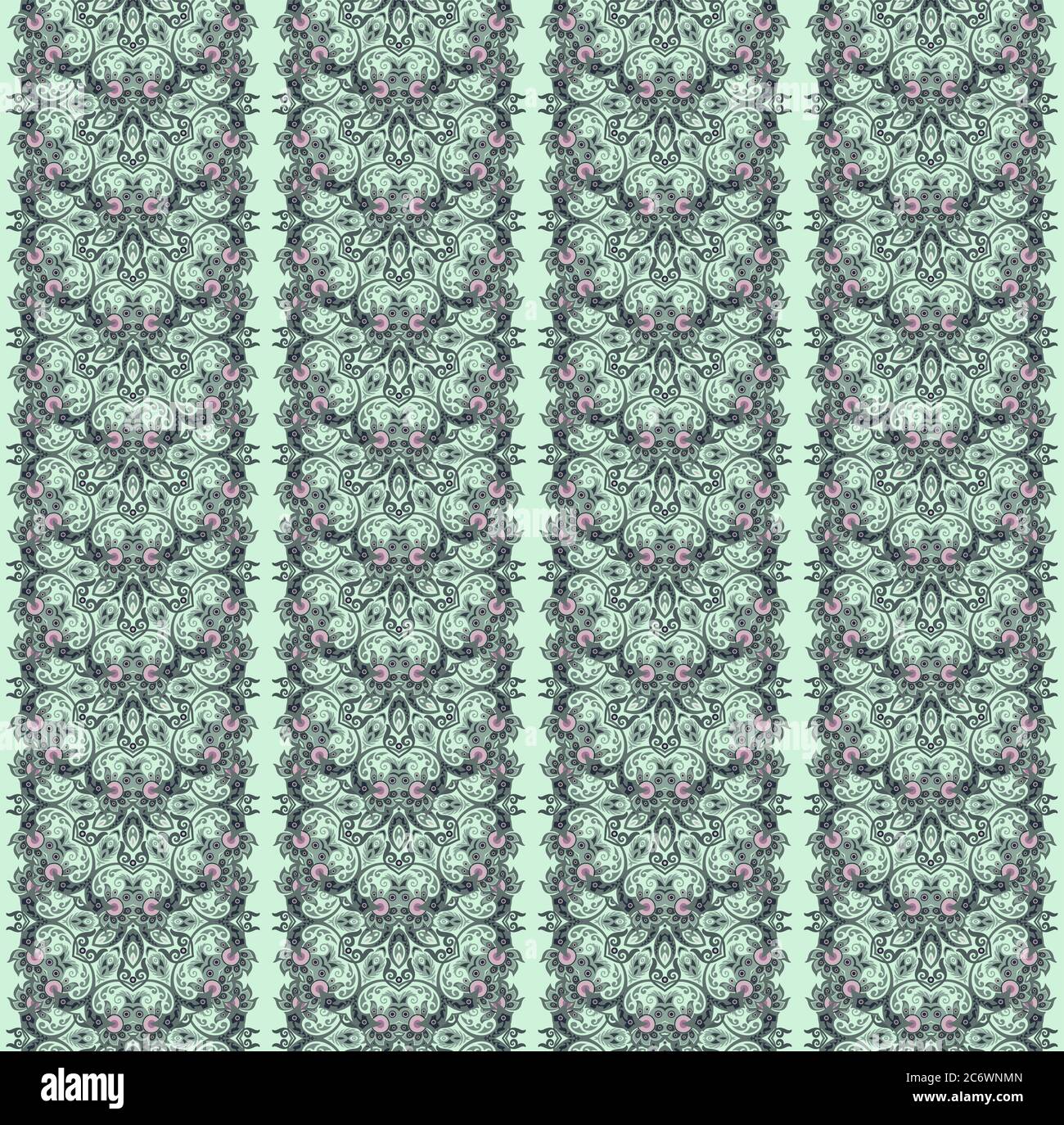 Vector abstract nature seamless pattern Stock Vector Image & Art - Alamy