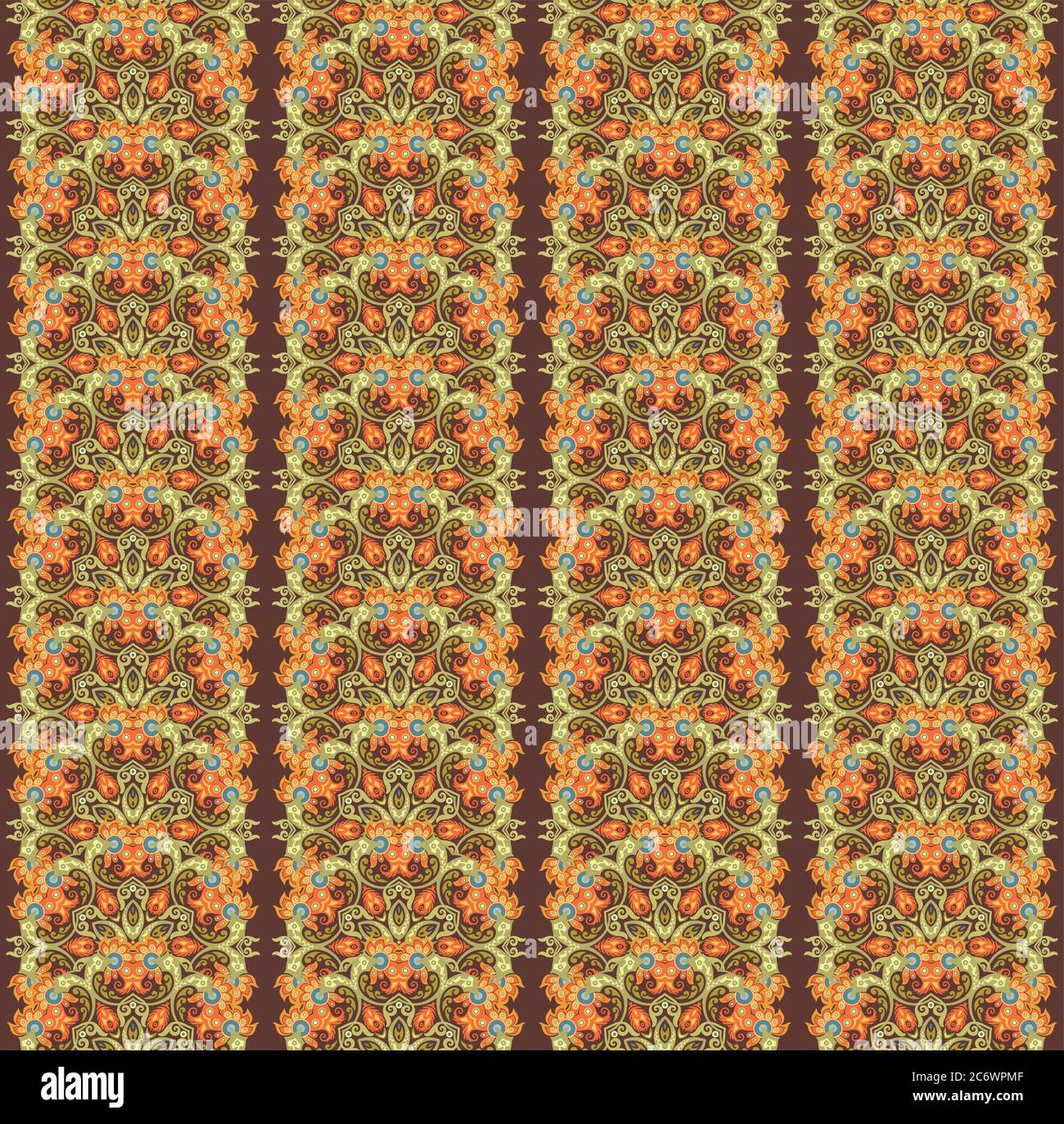 Vector abstract nature seamless pattern Stock Vector Image & Art - Alamy