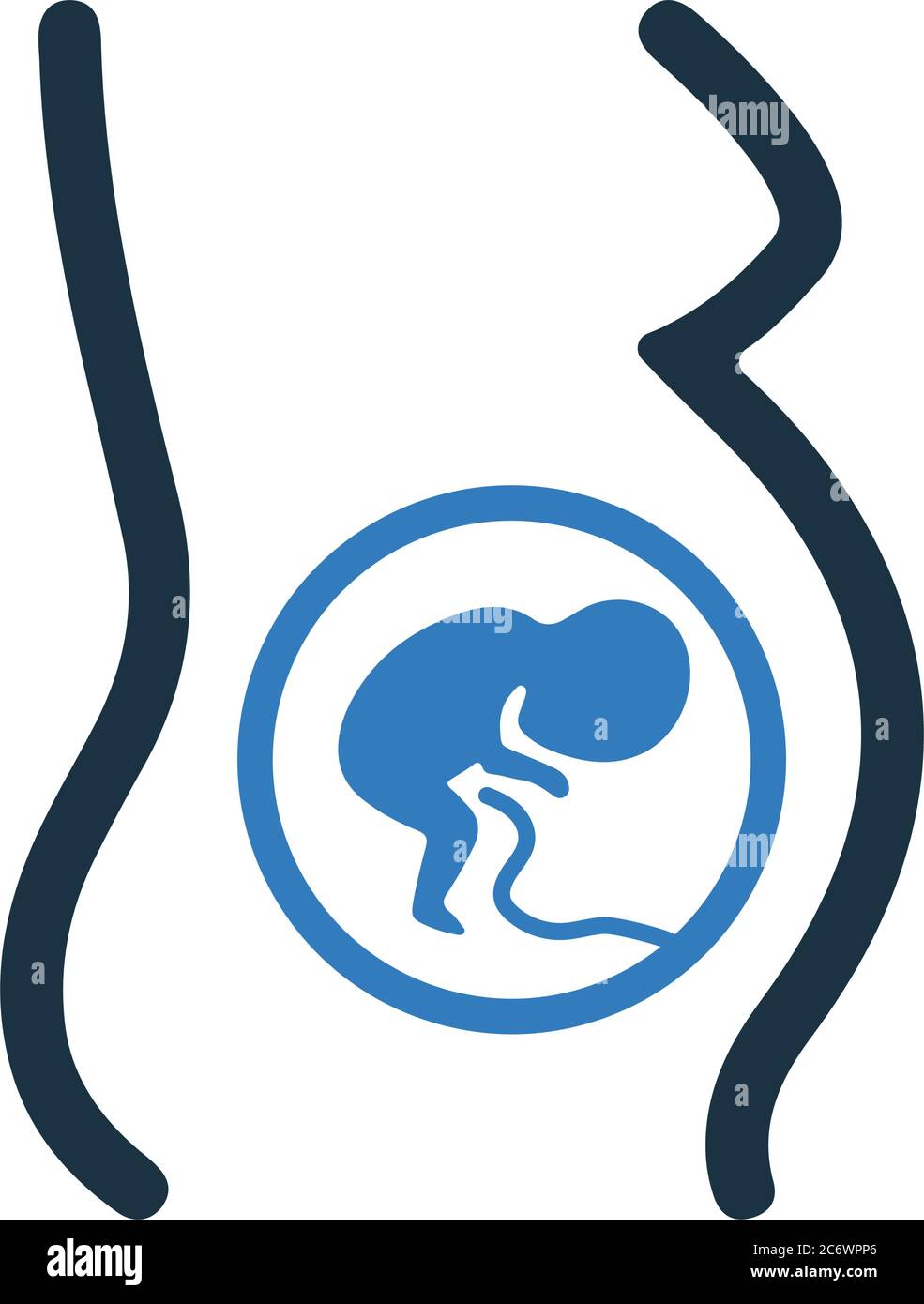 Unborn vector vectors hi-res stock photography and images - Alamy