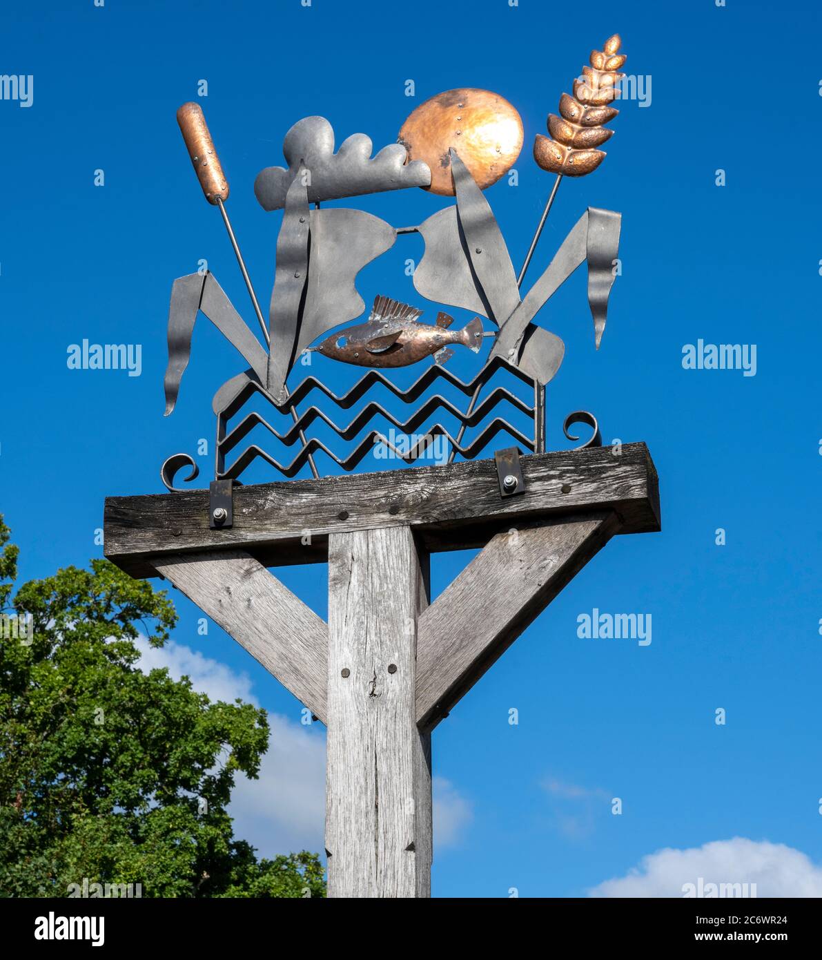 Sherfield-on-Loddon, Hampshire, England, UK Stock Photo - Alamy