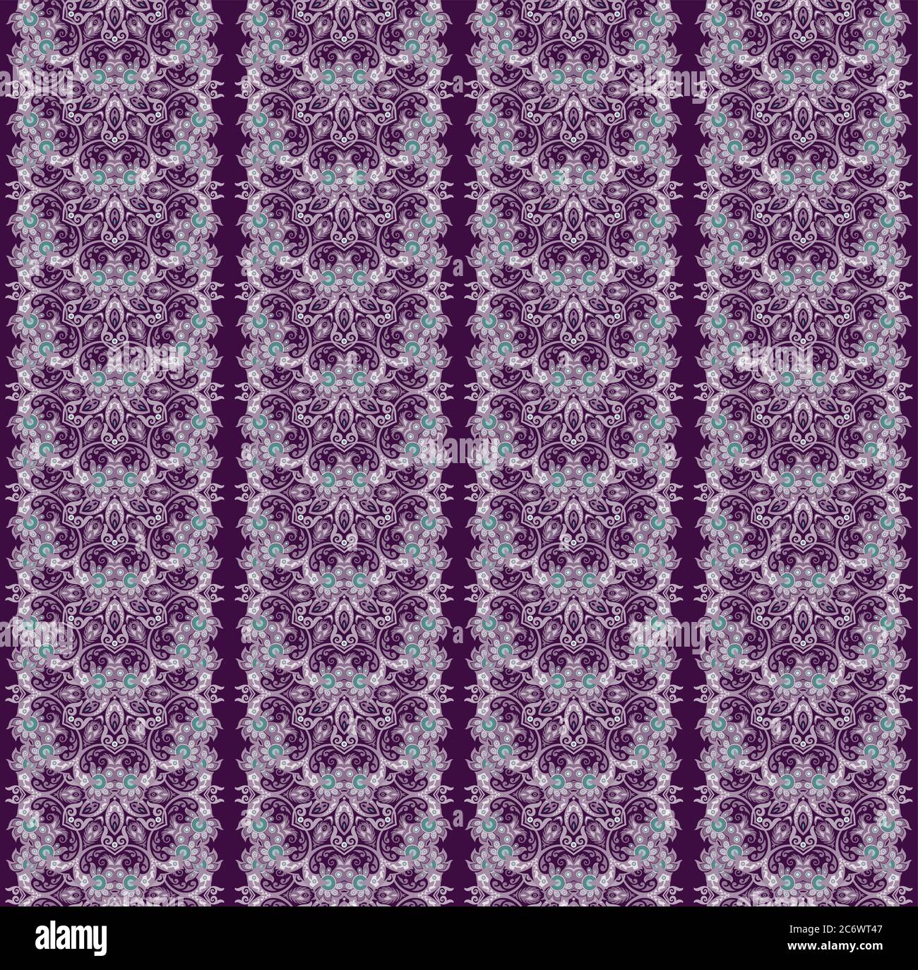 Vector Abstract Nature Seamless Pattern Stock Vector Image And Art Alamy