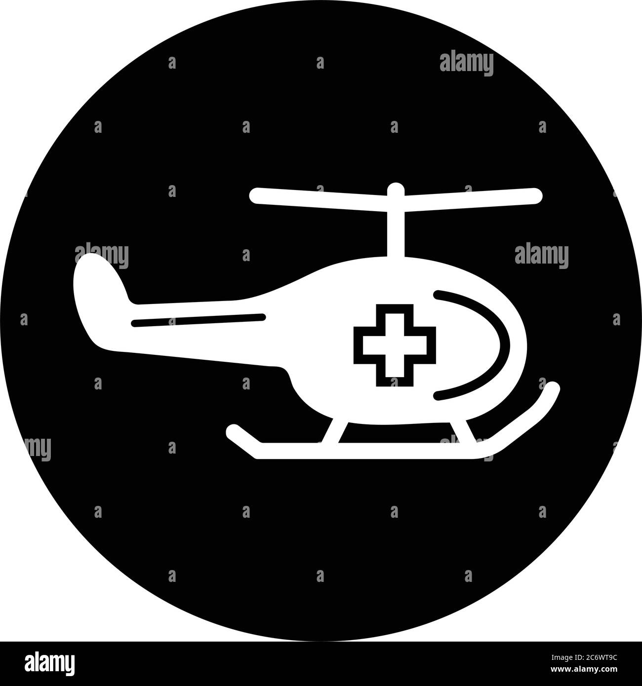 Medical emergency aircraft Stock Vector Images - Alamy