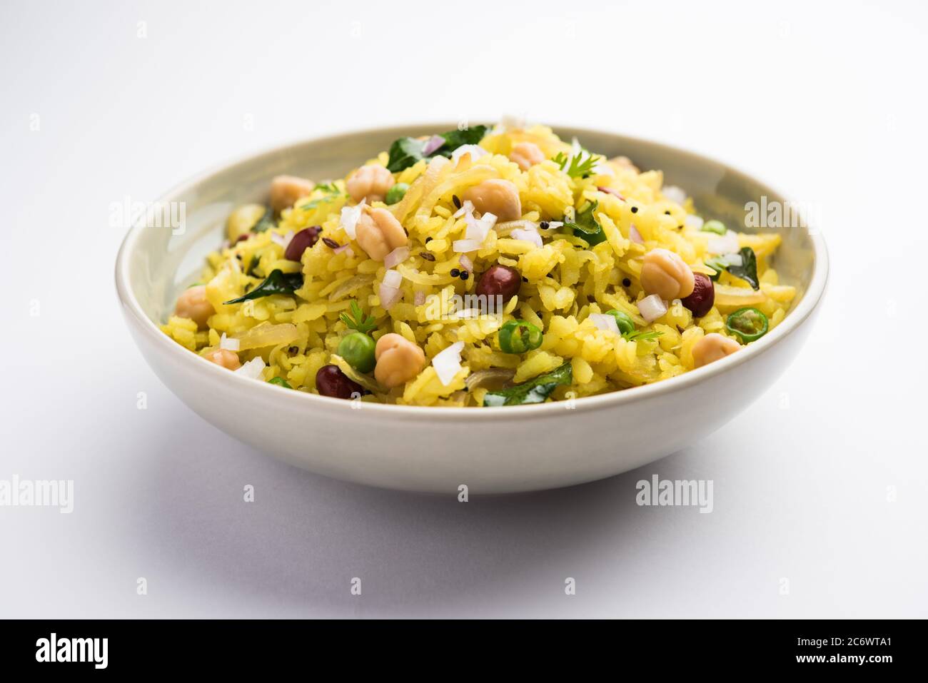 Power Kabuli Chana Poha or Protein Rich Choley Pohe, Popular ...