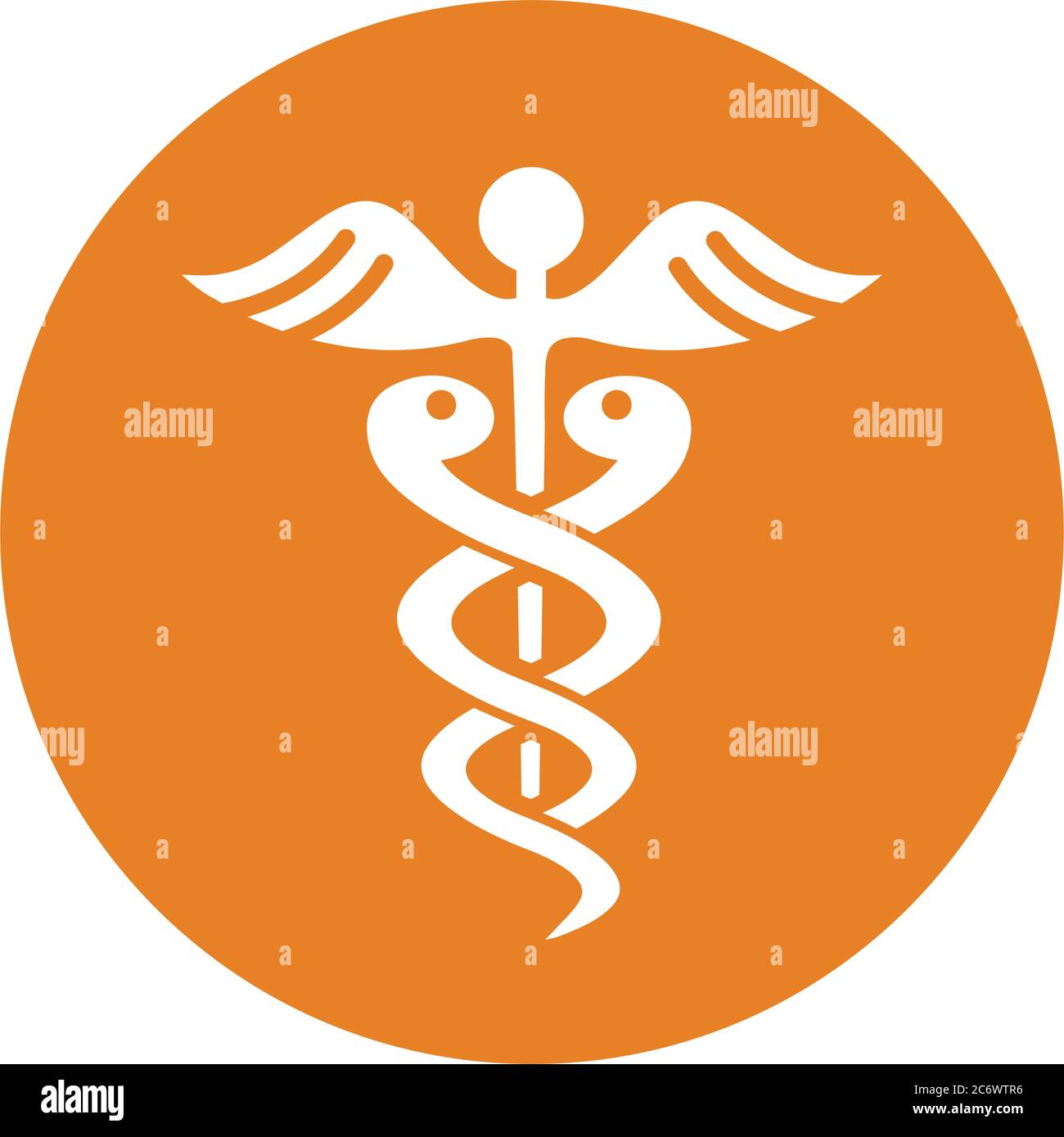 Caduceus icon hi-res stock photography and images - Alamy