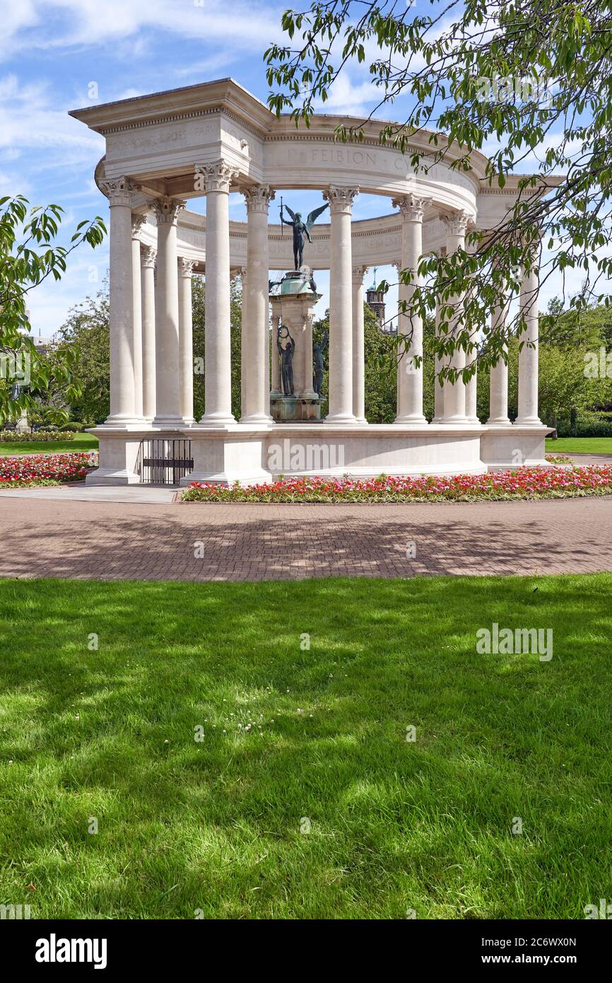 Alexandra Gardens Cathays Park Cardiff Wales Stock Photo - Alamy