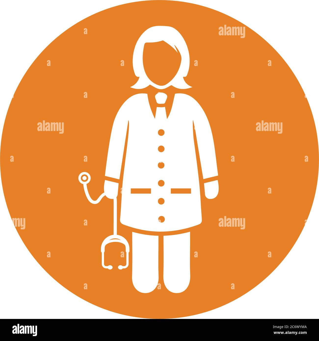 Clinician vector vectors hi-res stock photography and images - Alamy