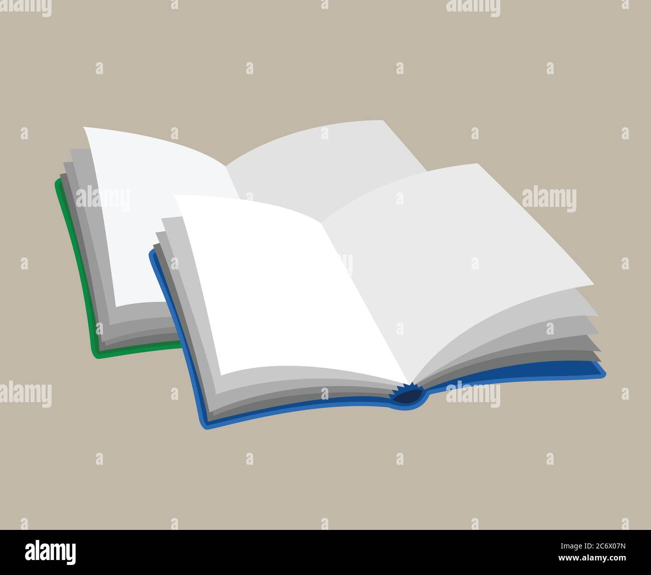 Two text pages Stock Vector Images - Alamy