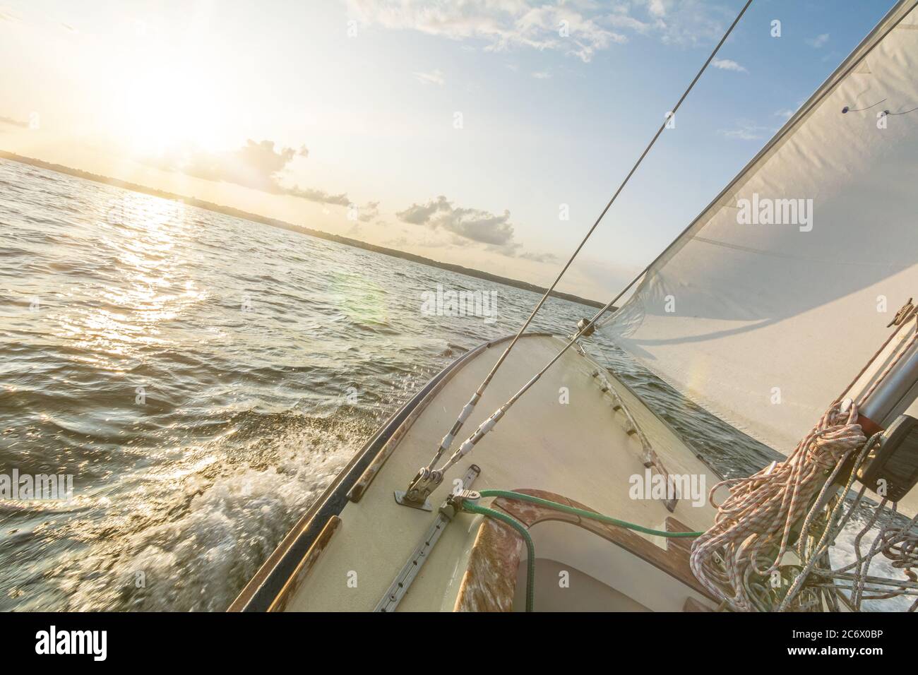 Boat choppy water hi-res stock photography and images - Alamy