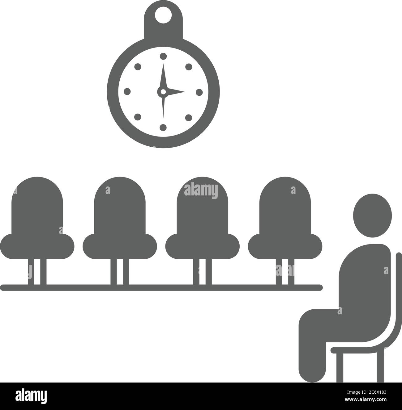 Waiting room seating Stock Vector Images - Alamy