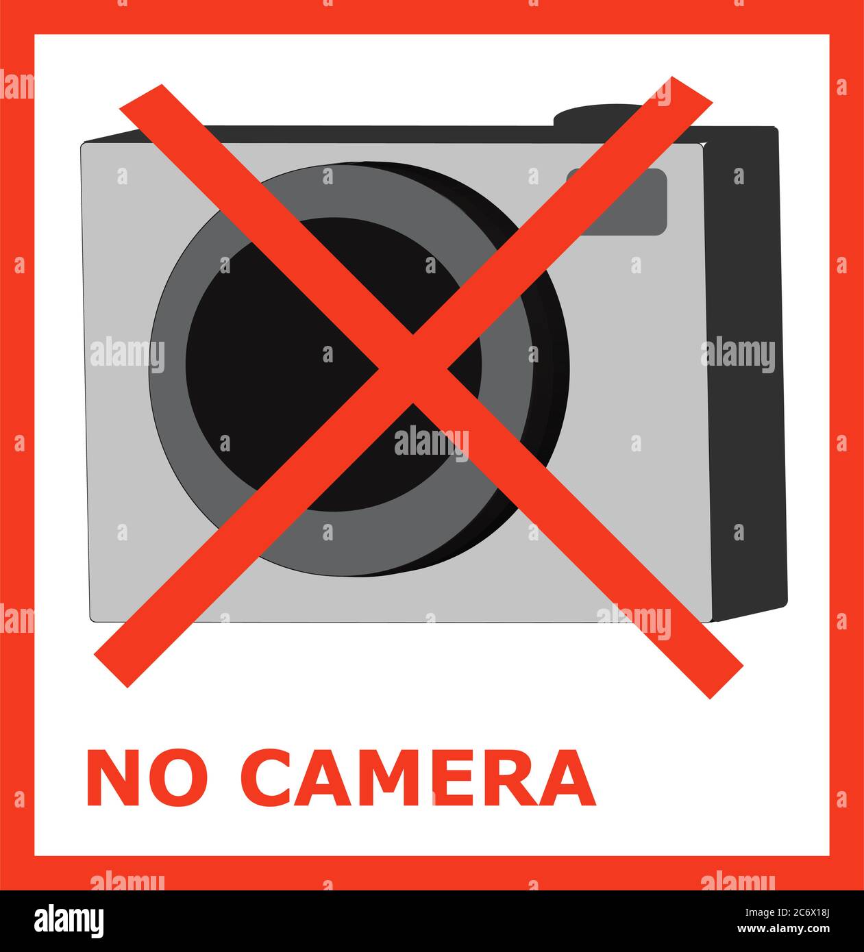 no camera takeing photo is not allowed ban picture of camera crossed in ...