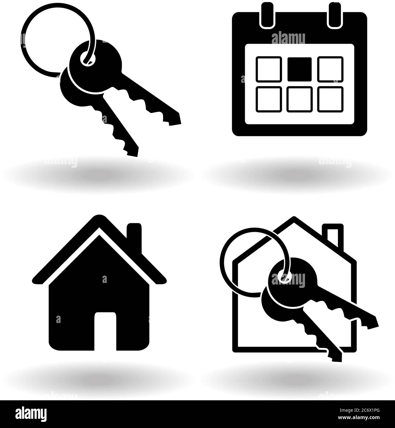 House Key Clip Art Black And White