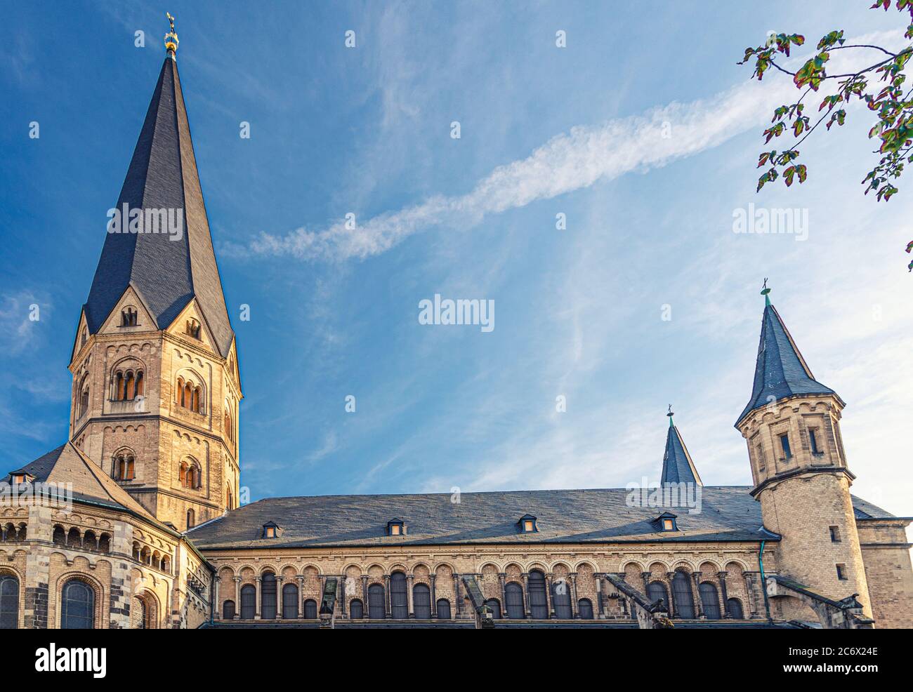 Bonn Minster or Bonner Munster Roman Catholic church Romanesque architecture building in ...