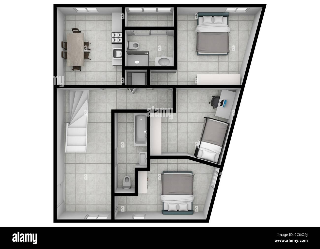 Home Floor Plans Color