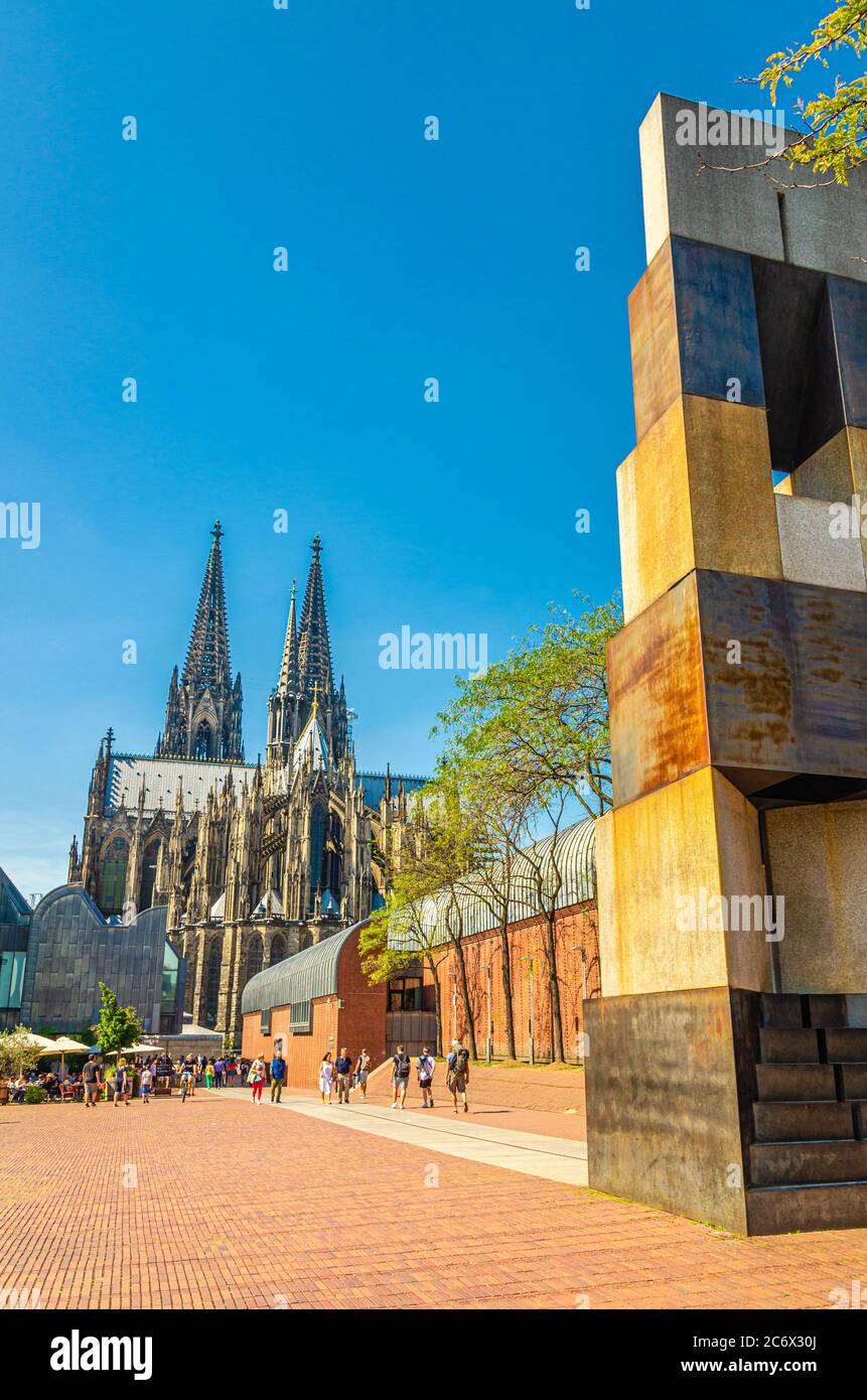 Cologne, Germany, August 23, 2019: Cathedral Roman Catholic Church of ...