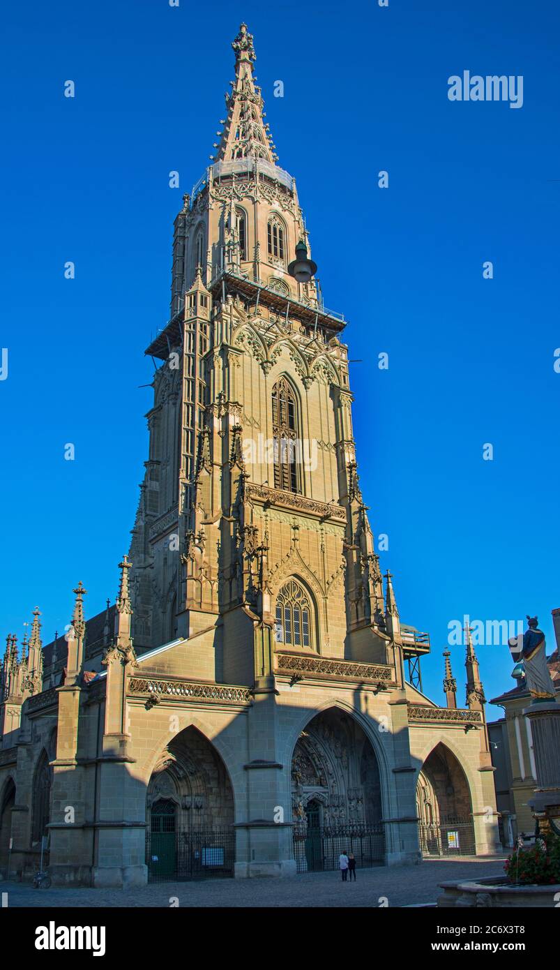 Bern Minster is a Swiss Reformed Cathedral, in the old city of Bern ...