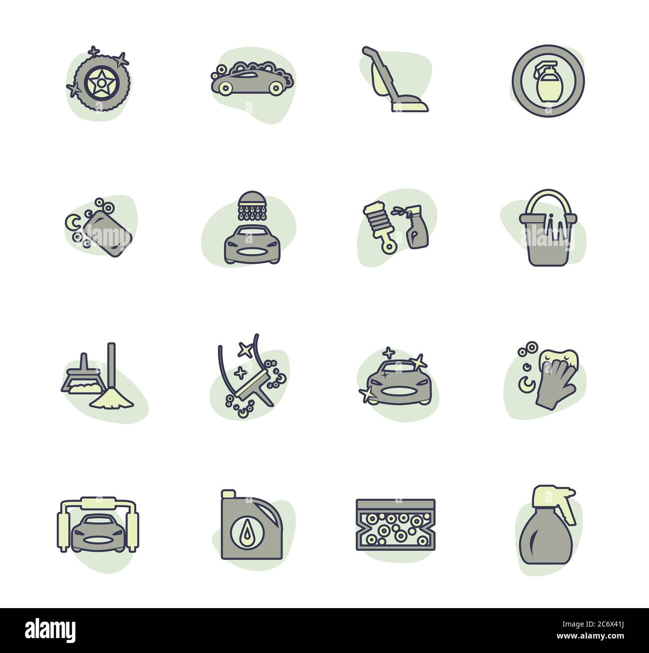 Car hand wash Cut Out Stock Images & Pictures - Alamy