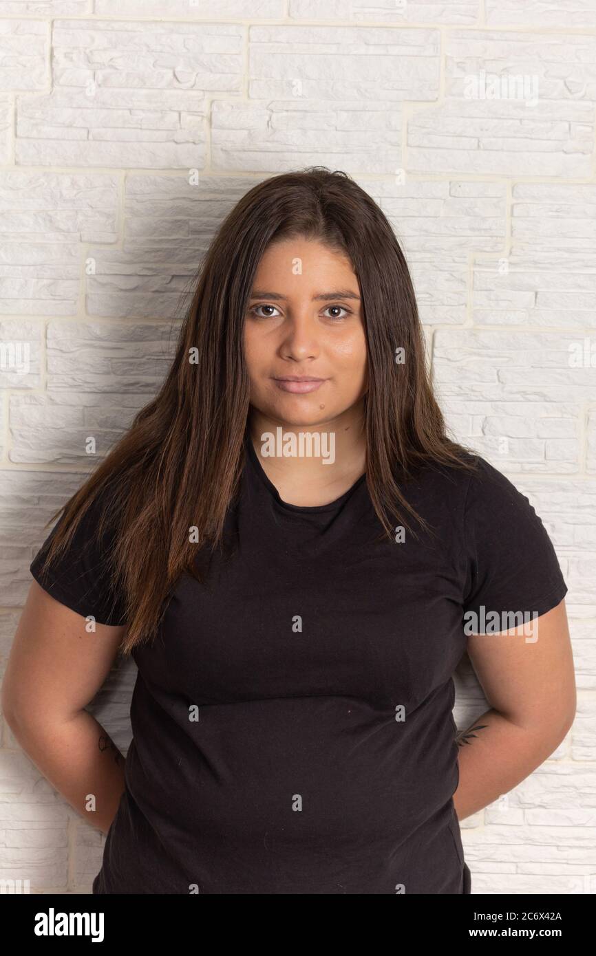 Body positive black woman plus size hi-res stock photography and images ...