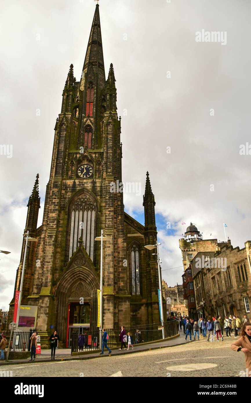 The Hub is a public arts and events building in Edinburgh, Scotland ...