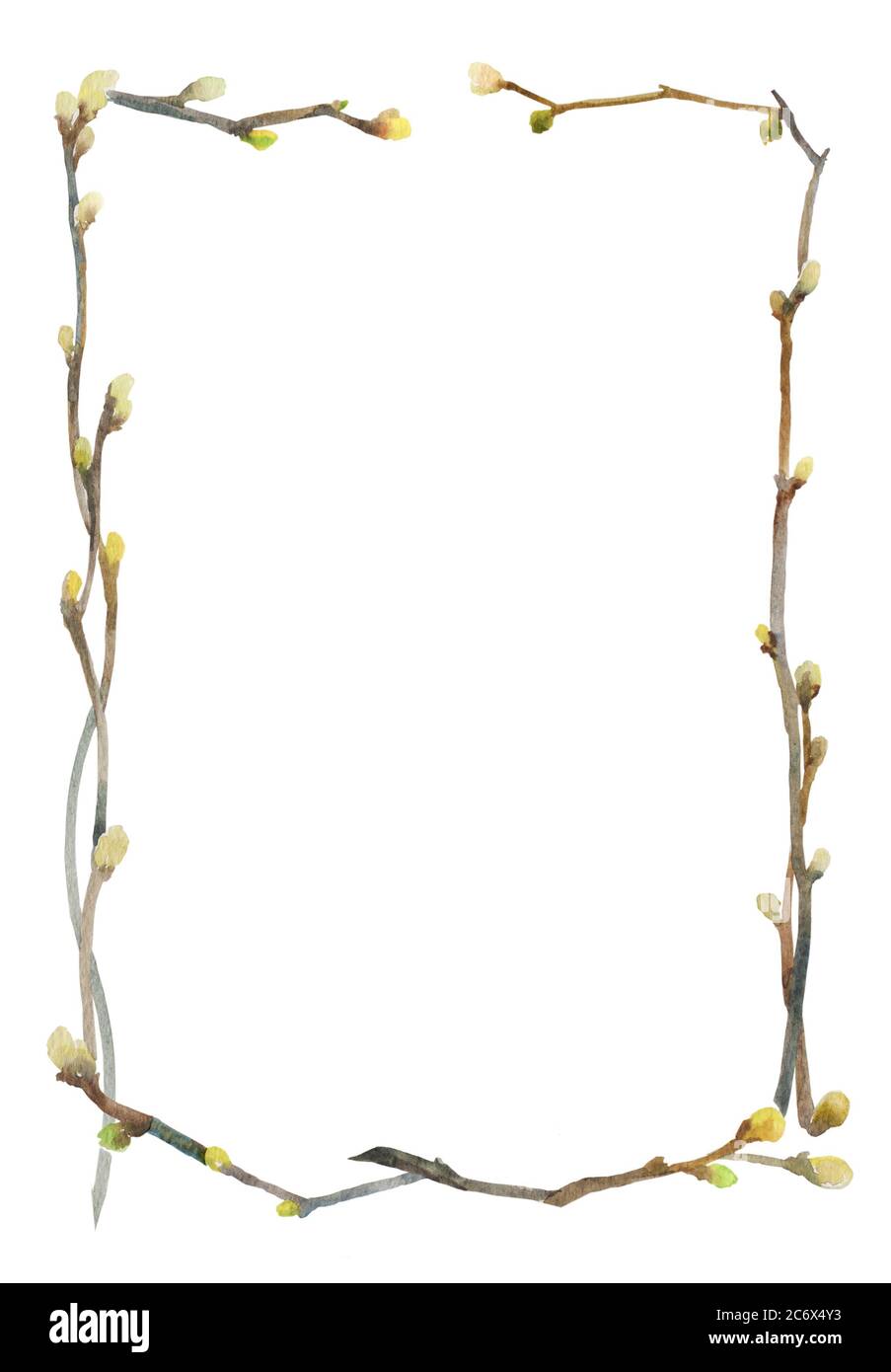 Twig Border Clip Art