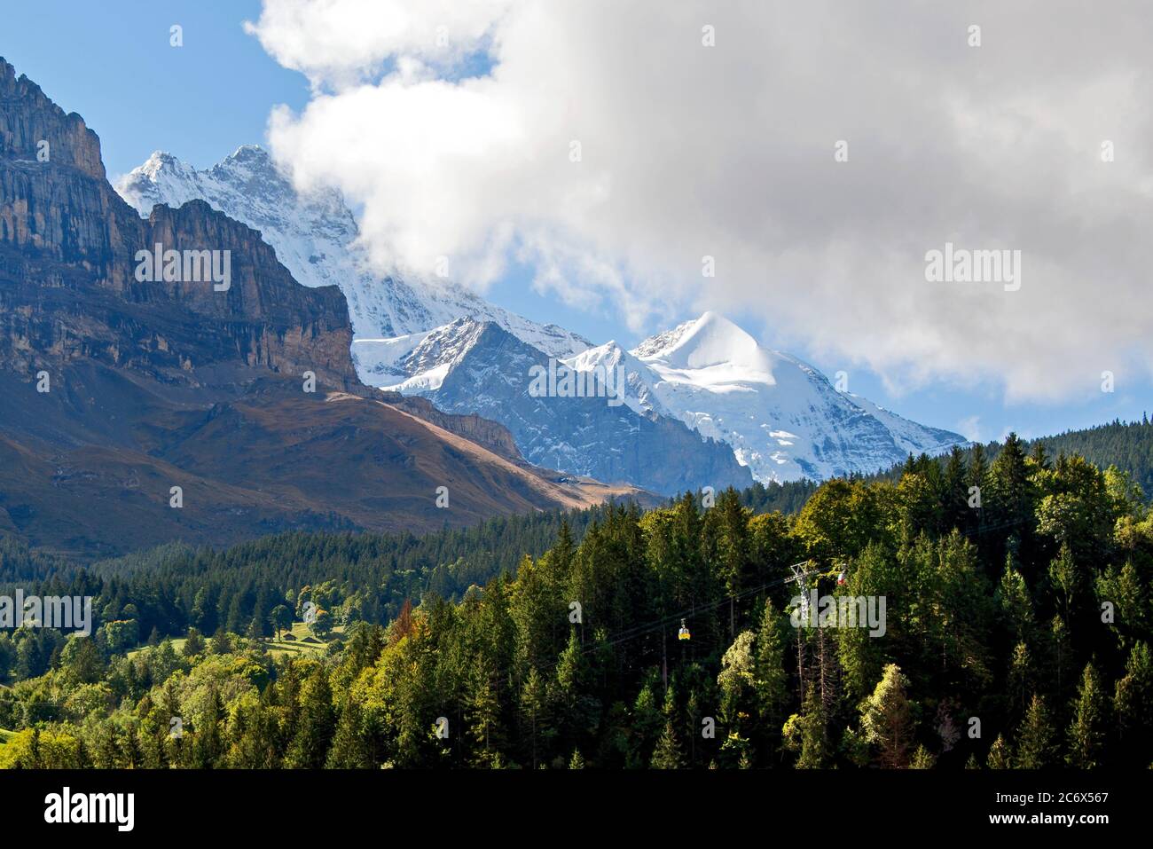 Swiss Alps is the mountainous region of Switzerland and is part of the ...