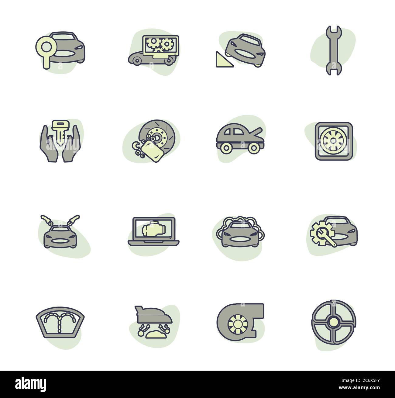 Car interior mechanic Cut Out Stock Images & Pictures - Alamy