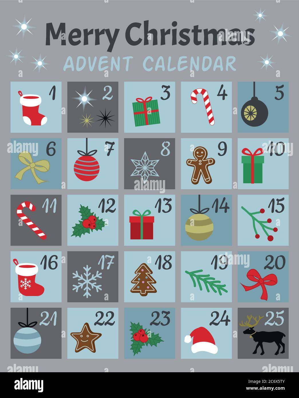 Cute gingerbread star drawing Stock Vector Images - Alamy