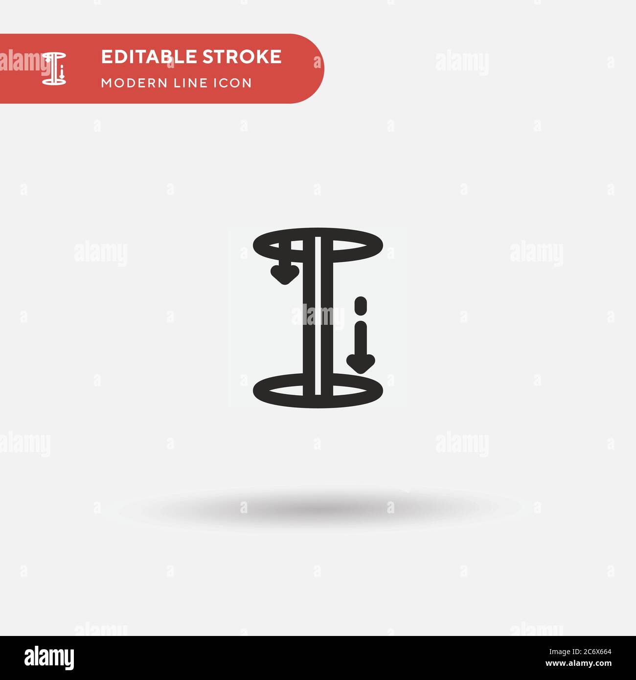 Fire Department Simple vector icon. Illustration symbol design template ...