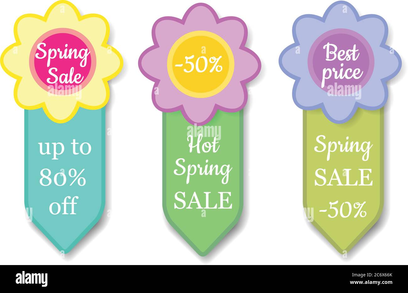 Spring sales Stock Vector Images - Alamy