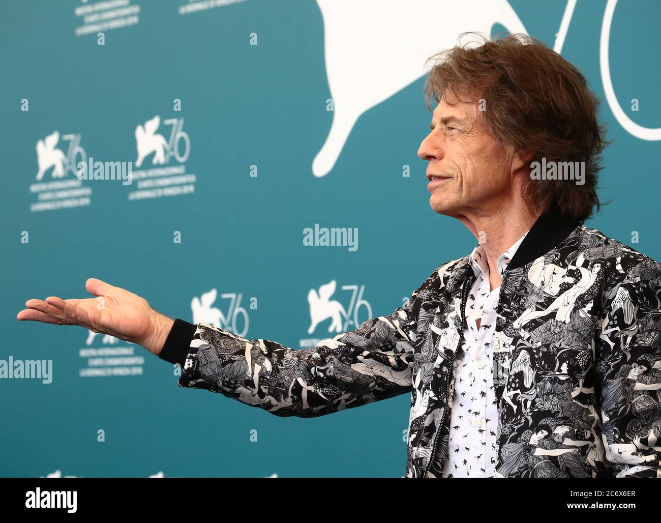 VENICE, ITALY - SEPTEMBER 07: Mick Jagger attends "The Burnt Orange ...