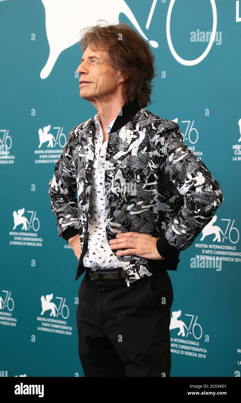 VENICE, ITALY - SEPTEMBER 07: Mick Jagger attends "The Burnt Orange ...
