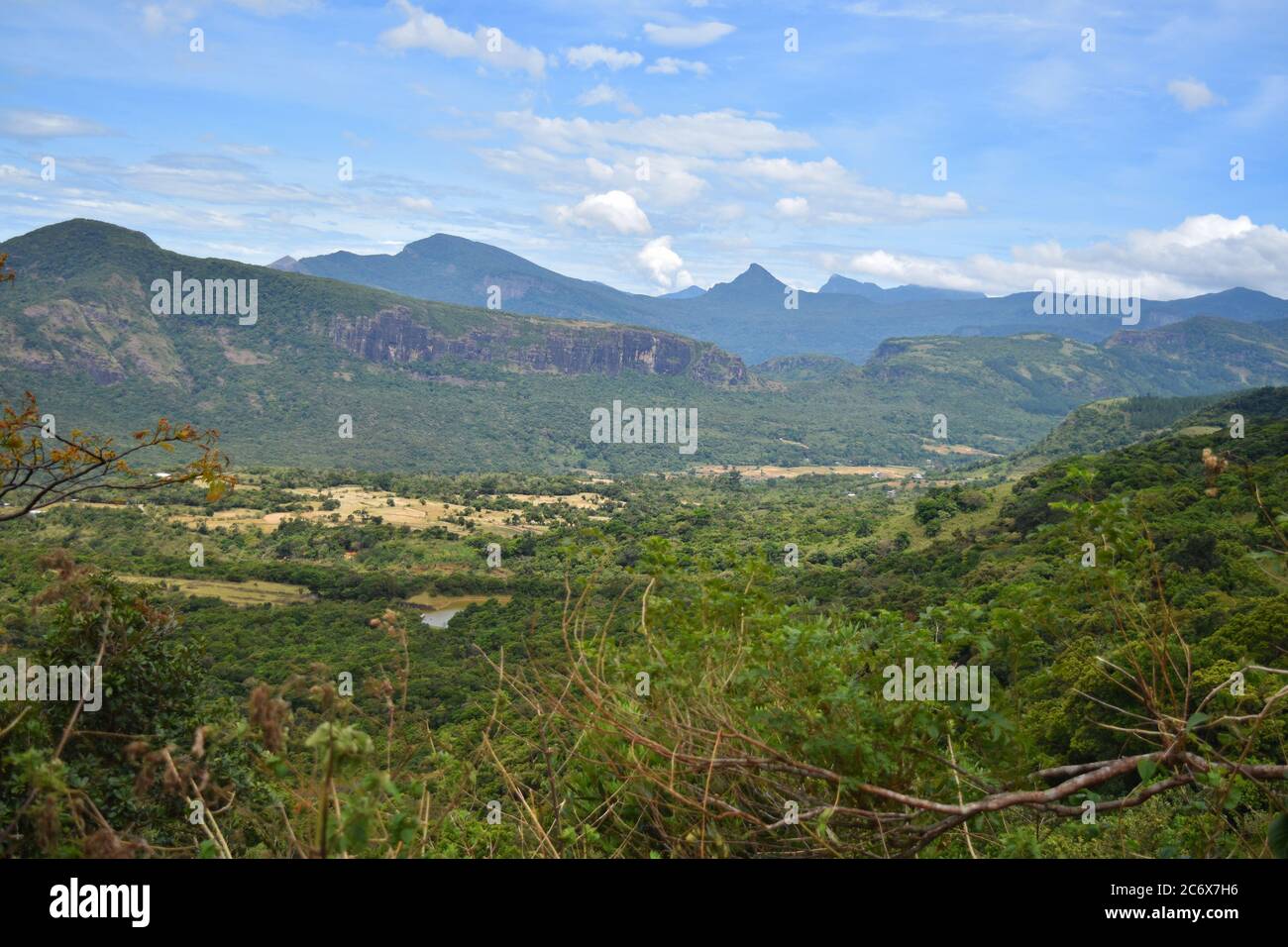 The Riverston Peak located in the central hills of Sri Lanka can be ...