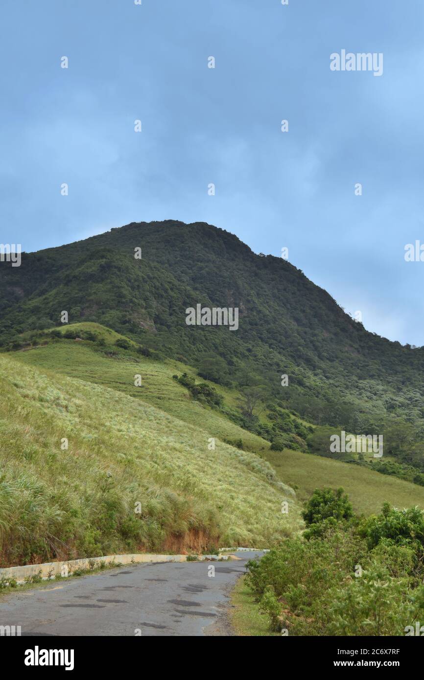 The Riverston Peak located in the central hills of Sri Lanka can be ...