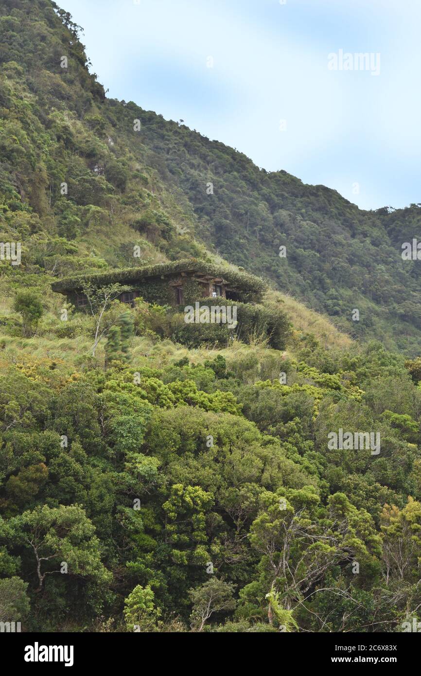 The Riverston Peak located in the central hills of Sri Lanka can be ...