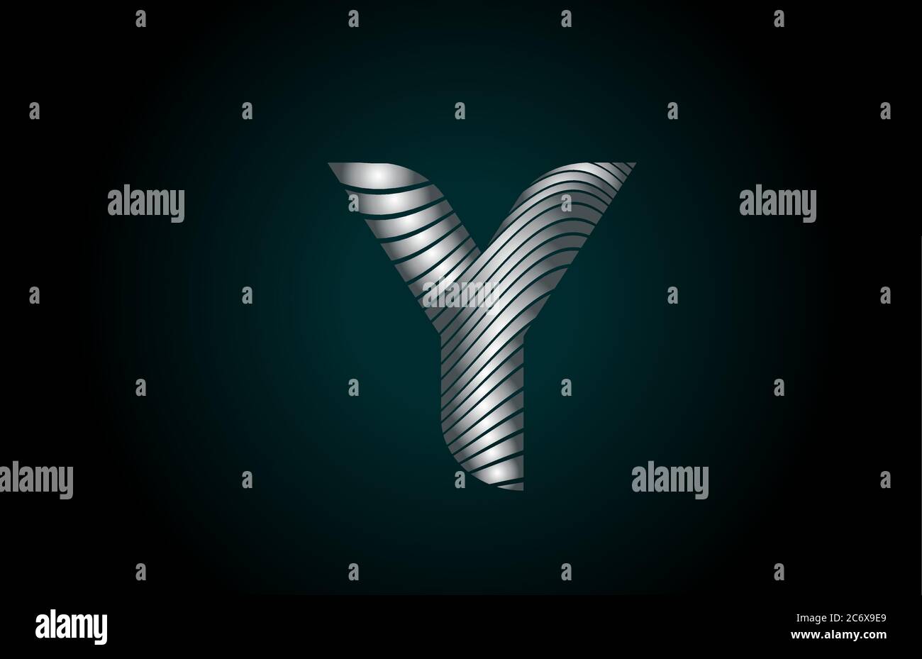 Metallic letter y hi-res stock photography and images - Alamy