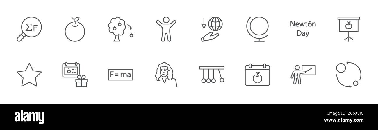 Isaac Newton Symbols