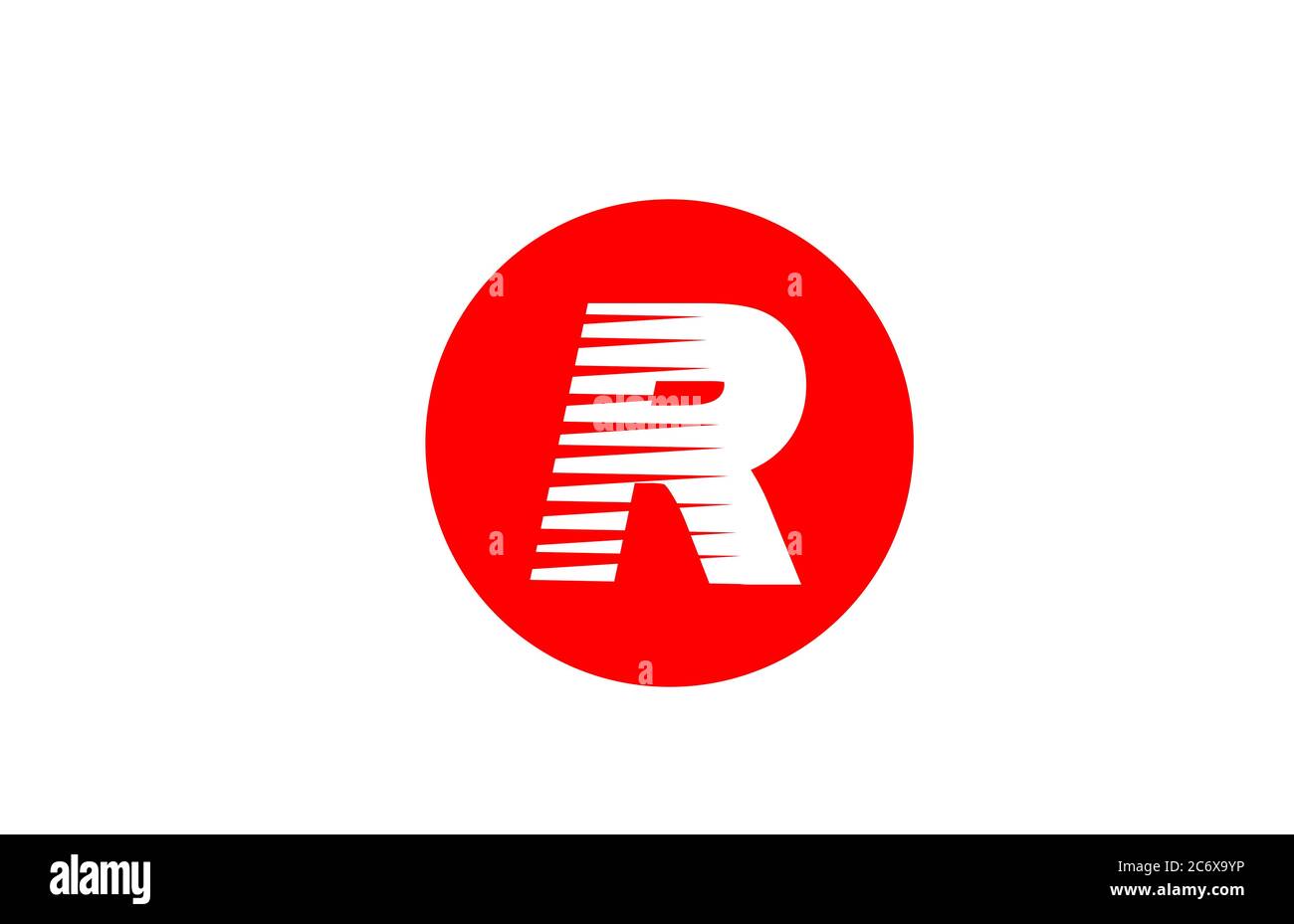 alphabet letter logo R icon for business and company. Simple icon ...