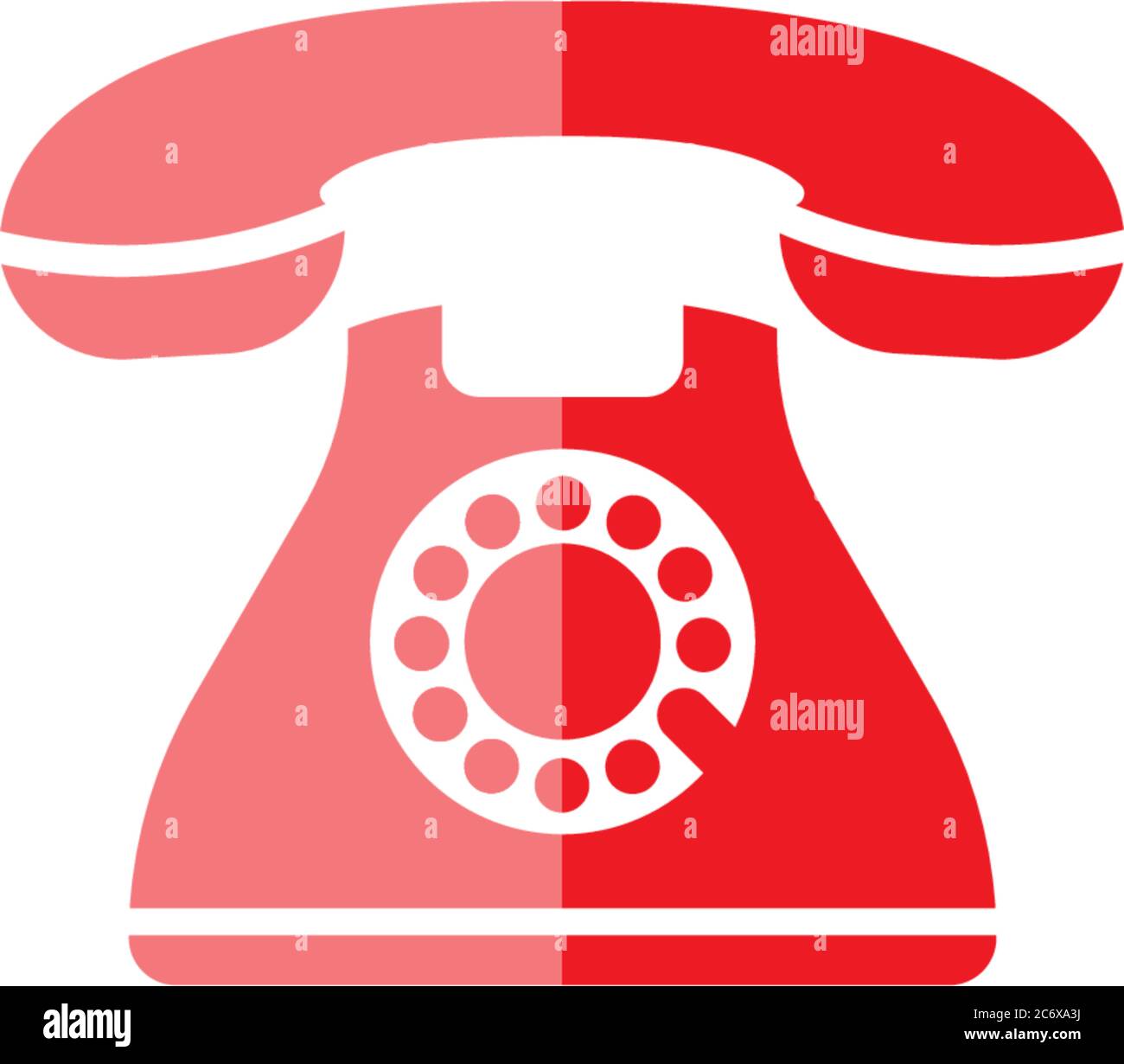 Phone icon logo vector template Stock Vector Image & Art - Alamy