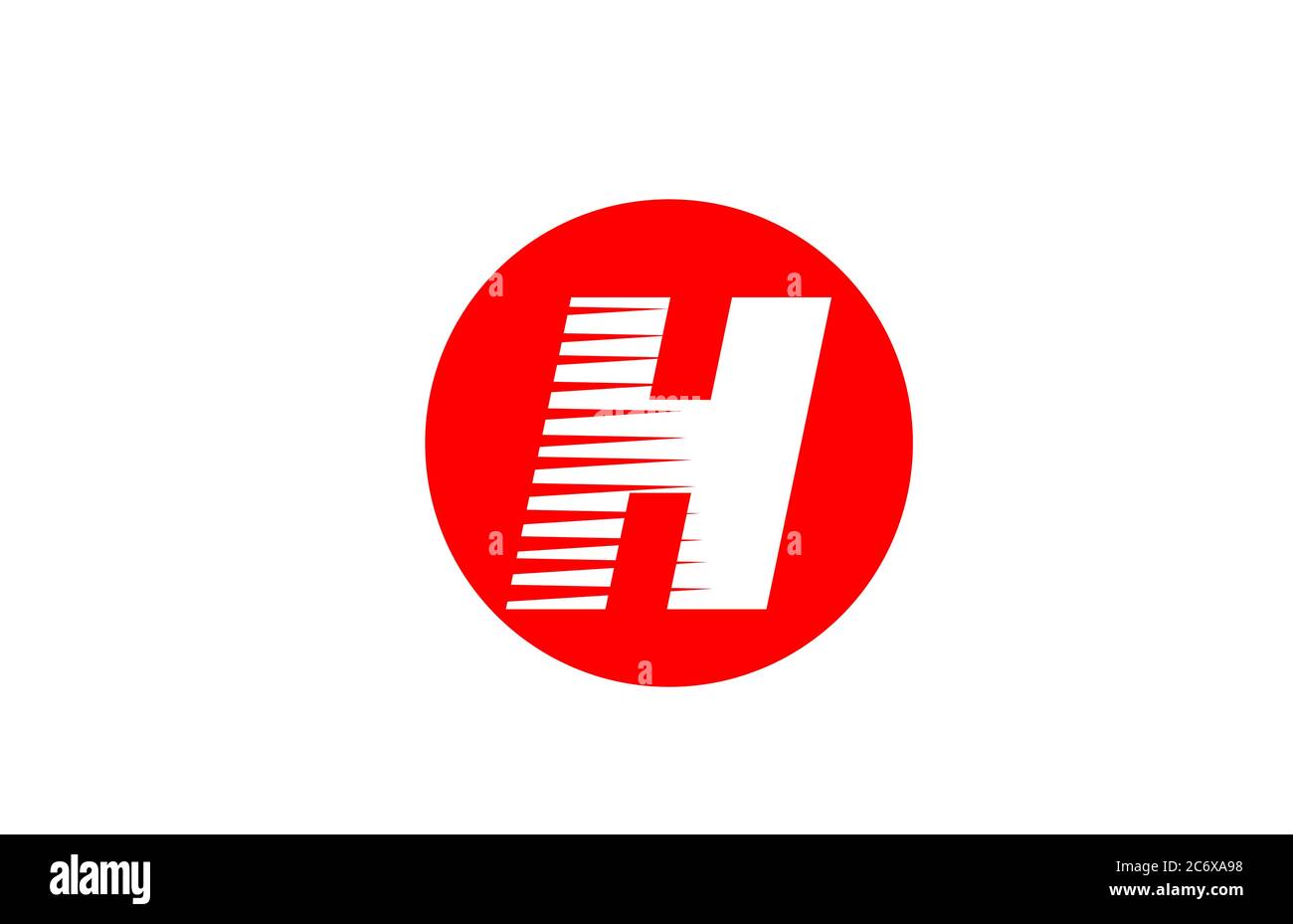 alphabet letter logo H icon for business and company. Simple icon ...