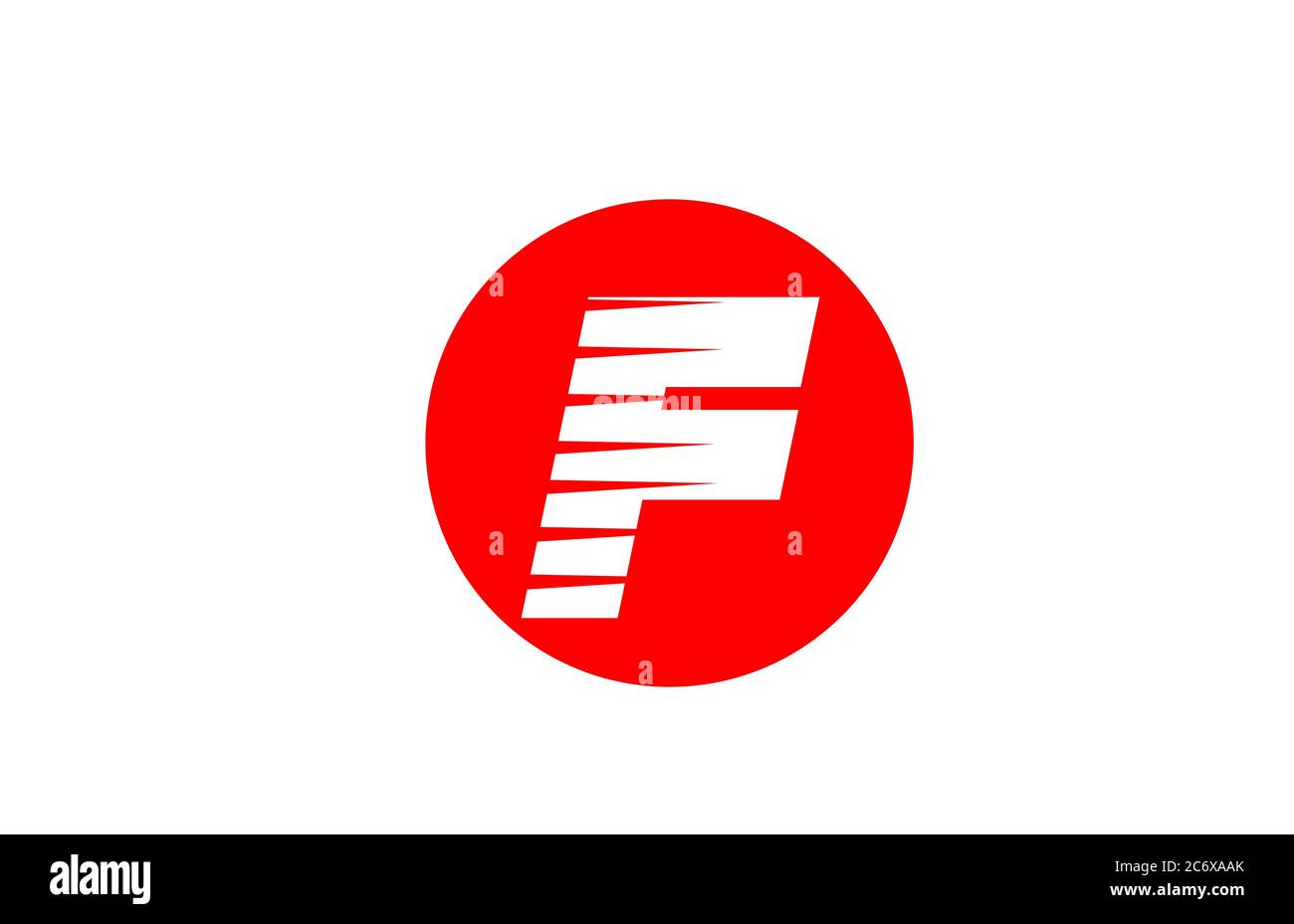 alphabet letter logo F icon for business and company. Simple icon ...