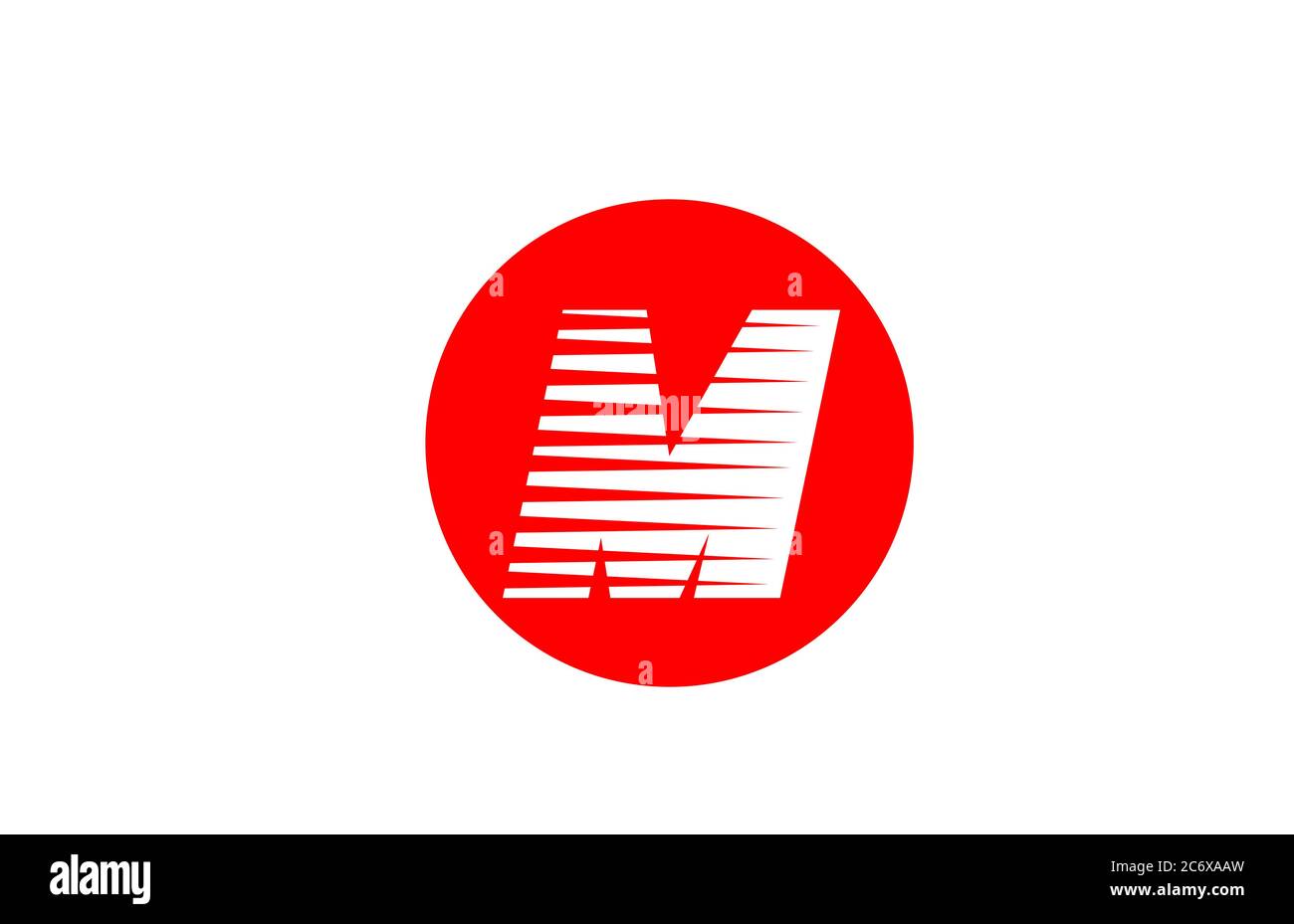 alphabet letter logo M icon for business and company. Simple icon ...
