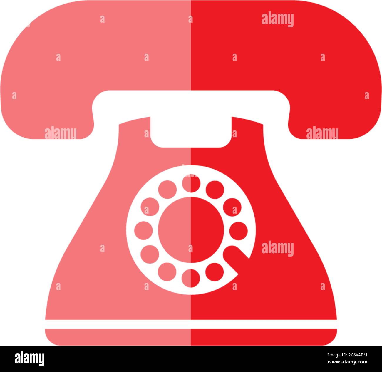 Phone icon logo vector template Stock Vector Image & Art - Alamy