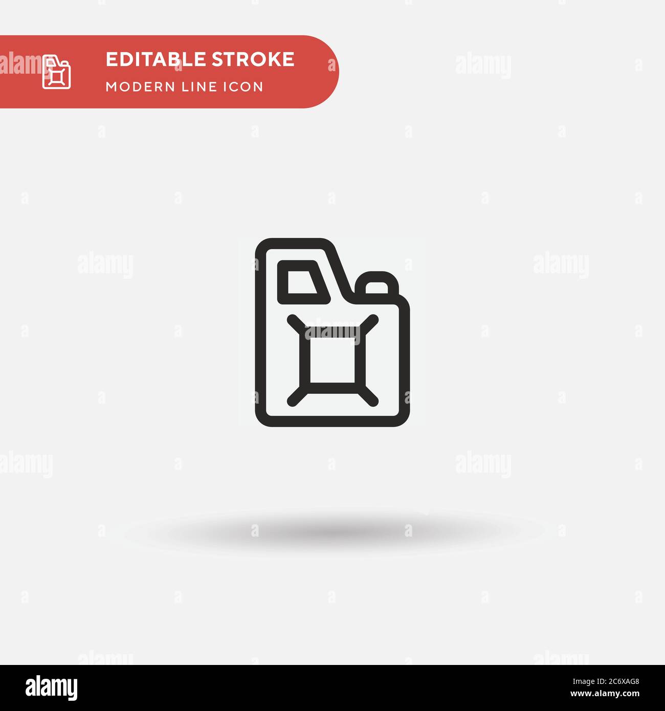 Gas Simple vector icon. Illustration symbol design template for web ...