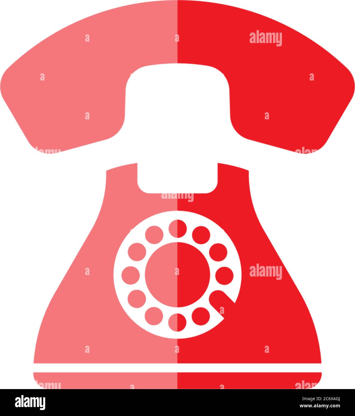 Phone icon logo vector template Stock Vector Image & Art - Alamy