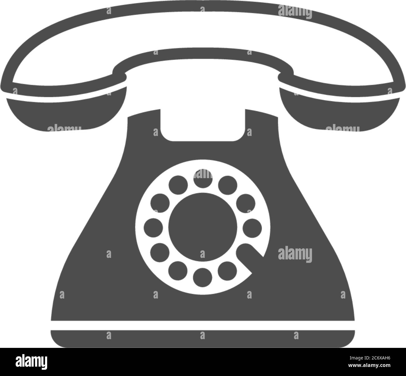 Phone icon logo vector template Stock Vector Image & Art - Alamy