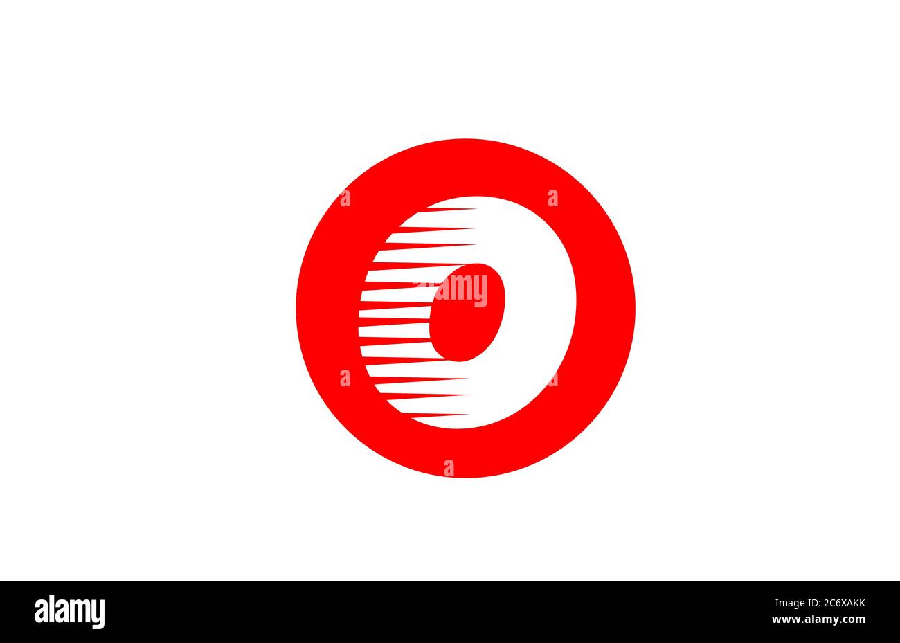 alphabet letter logo O icon for business and company. Simple icon ...