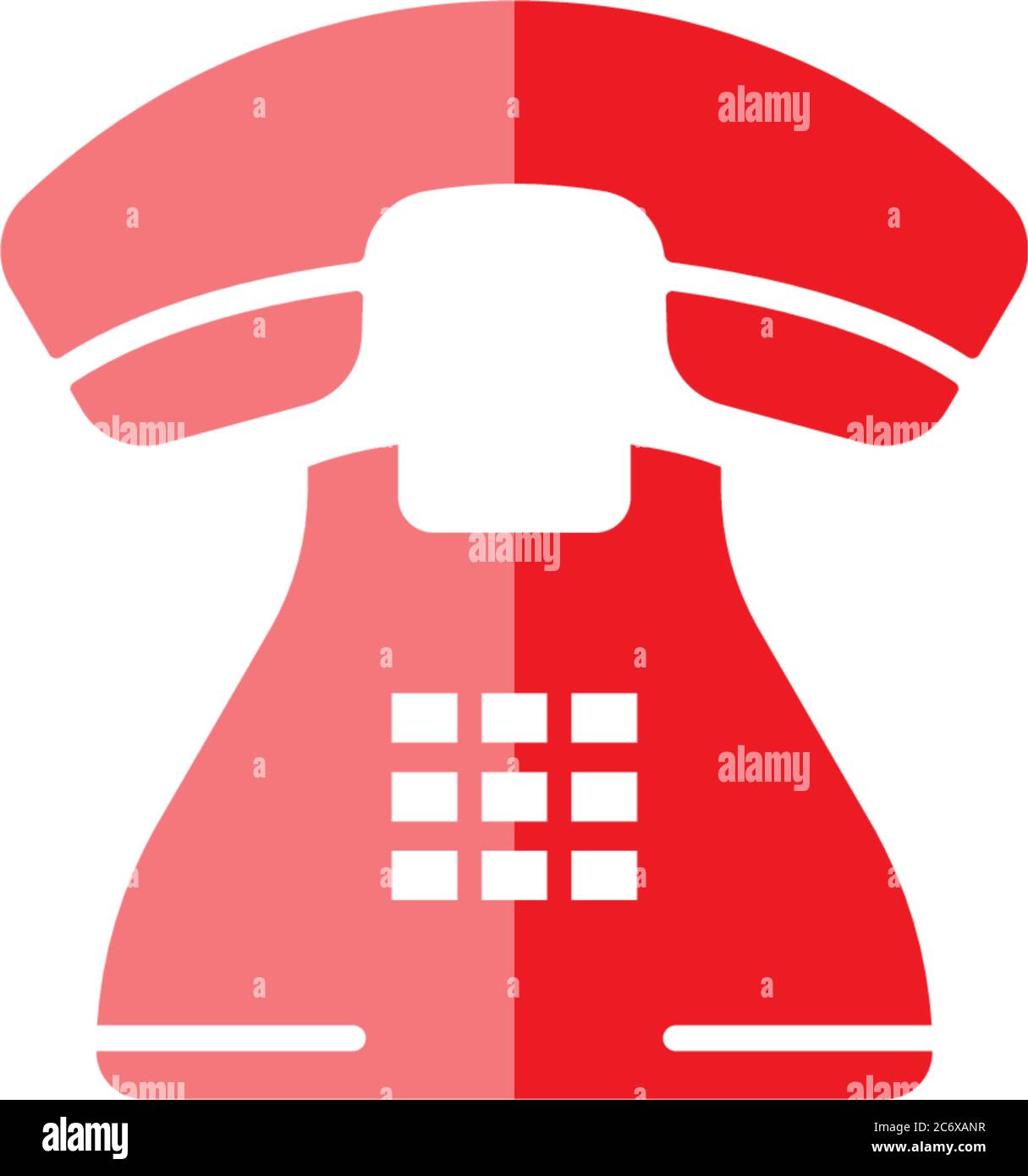 Phone icon logo vector template Stock Vector Image & Art - Alamy